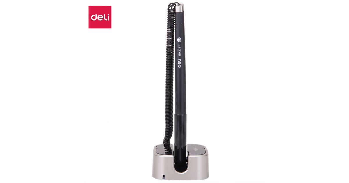 Desk Pen Stand Deli - Black · Stationery