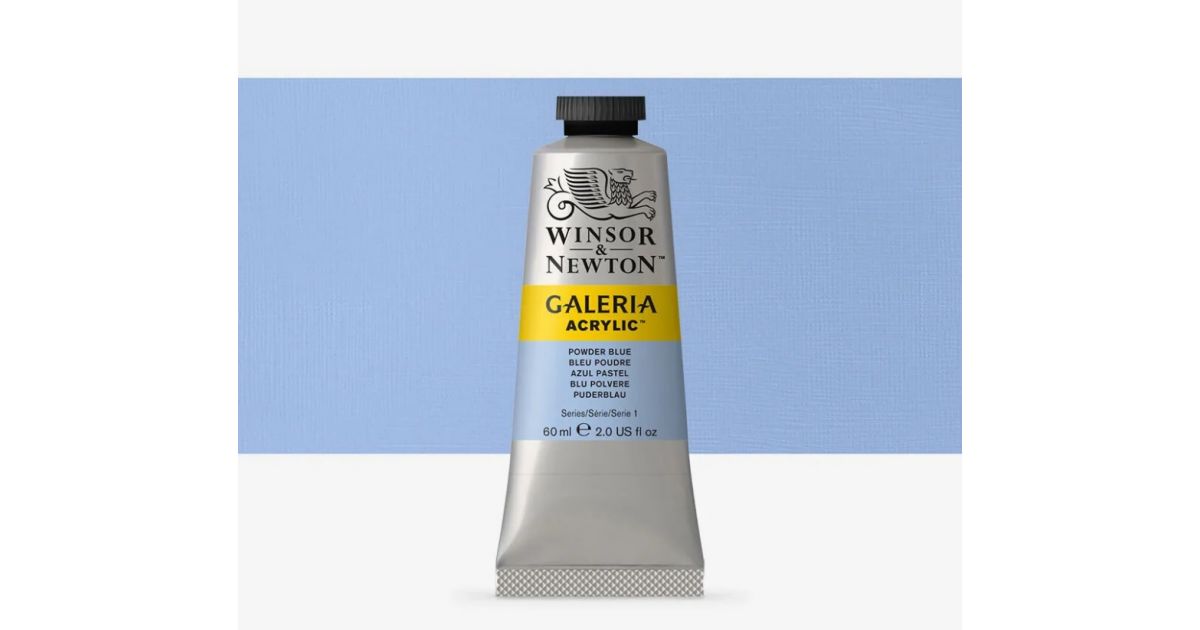 GALERIA აკრილის საღებავი POWDER BLUE Winsor & Newton 60მლ · საკანცელარიო