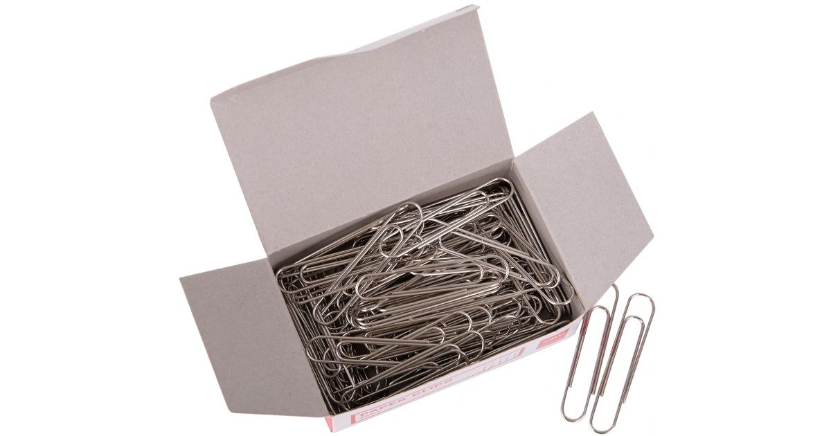 Paper Clip 50mm Deli 100 Pieces · Stationery