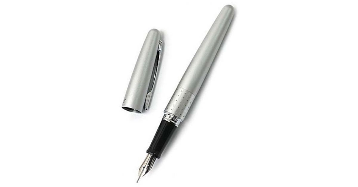 Pilot MR - Fountain Pen - Silver - Medium Nib Pilot · Stationery