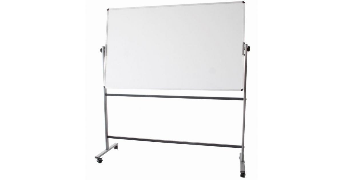 Whiteboard Double-sided With Stand Deli · Stationery